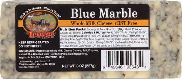 Blue Marble Cheese 8oz | Hill Country Amish